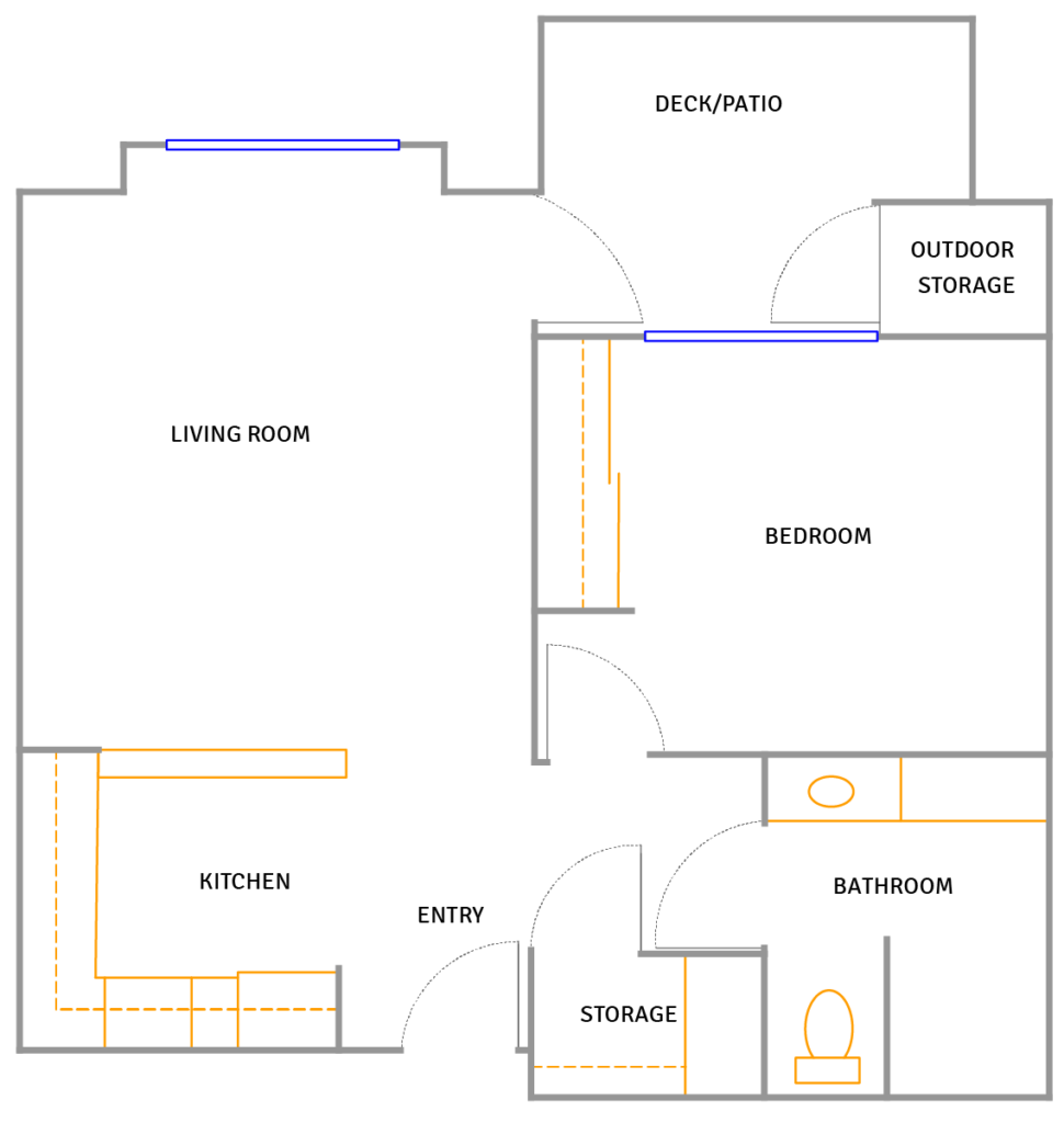 OneBedroom | Valley Heights Senior Community